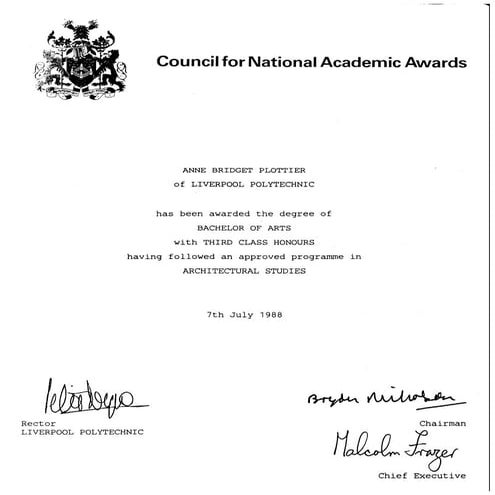 Architectural Studies Degree | PDF