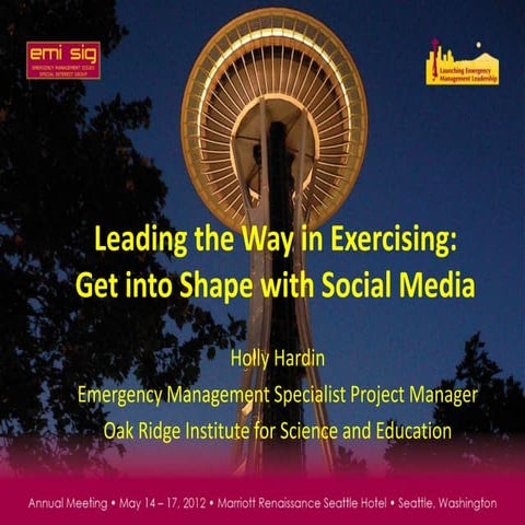 Exercising Social Media | PPT