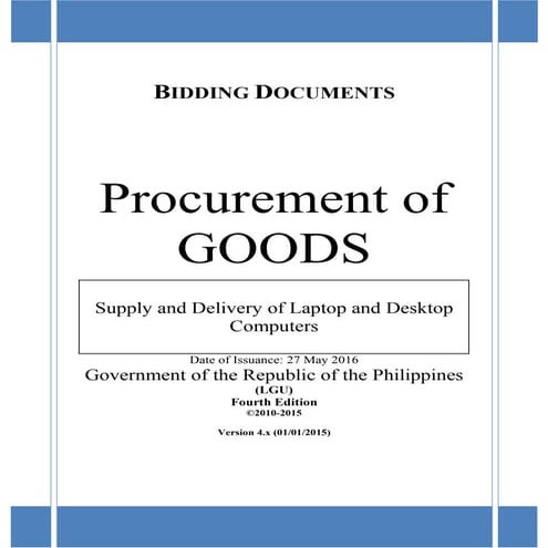 1 Bidding Goods 2016 05 27 Pdf