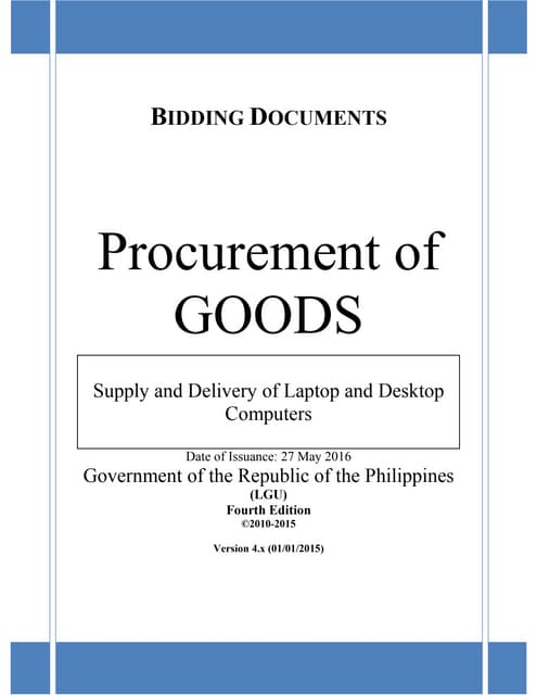 1 Bidding Goods 2016 05 27 Pdf