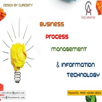 Business Process Management and Information Technology | PDF