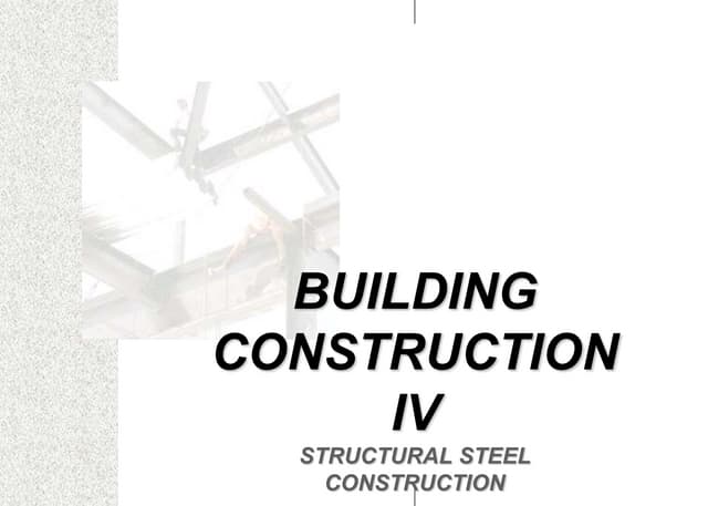 steel structural basics | PPS
