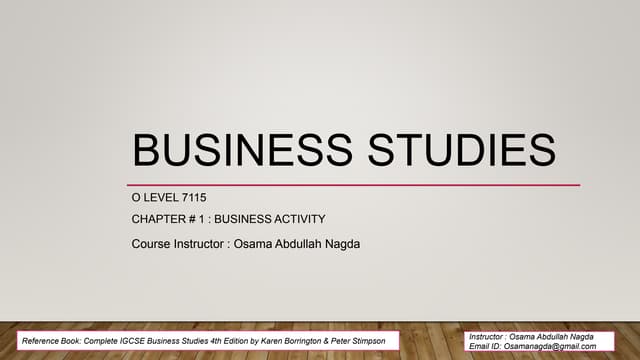 3 enterprise business growth and size | PPTX | Business Administration ...