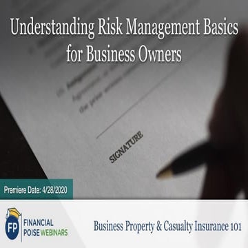 Understanding Risk Management Basics for Business Owners (Series ...