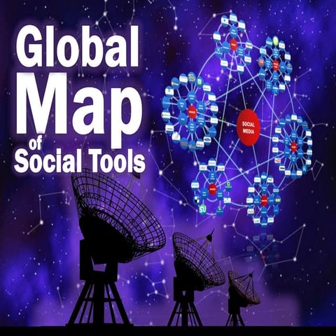 Global map of social tools | PPT
