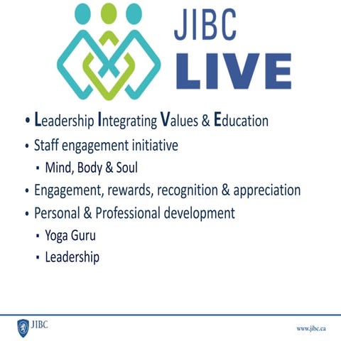 Krista Lambert, JIBC: JIBC LIVE | PPTX
