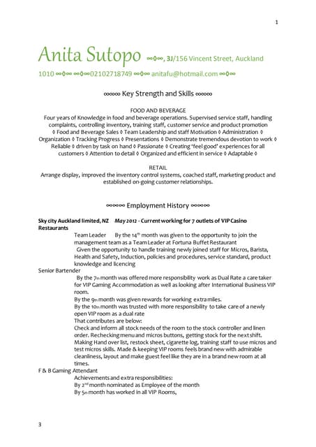 Mark Anthony Frugal [CV]1 | DOC | Logistics | Business