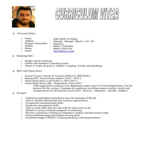 adel CV3 | PDF