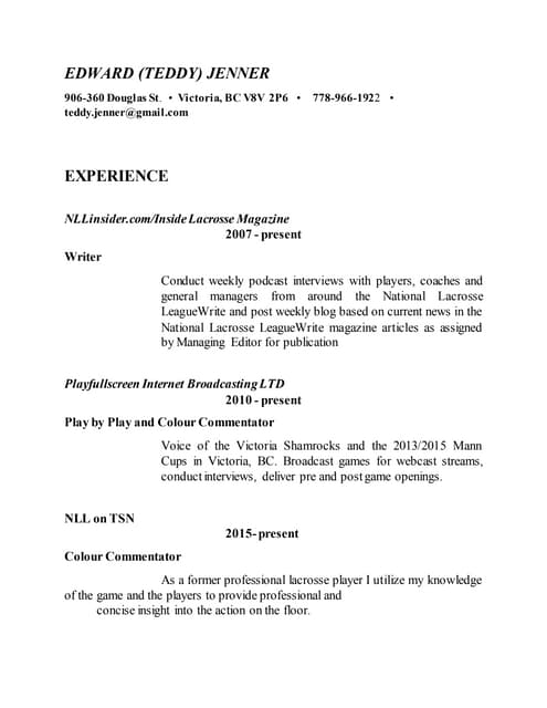 Resume | PDF