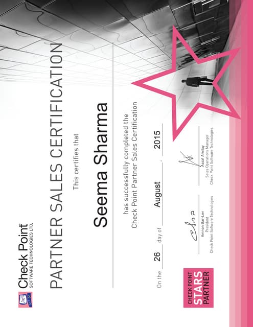 Check Point Cert | PDF