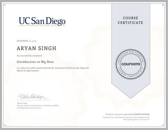 Introduction to big data coursera | PPT