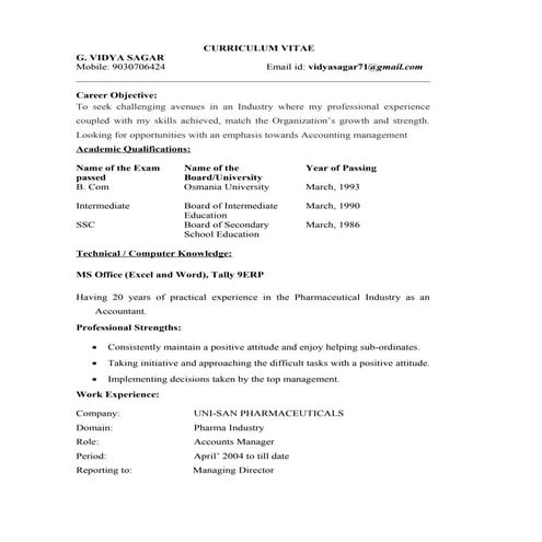 Amanda Fraser CV | PDF
