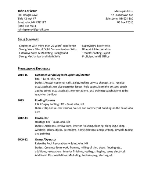 Sergio Castillo Resume[1] | PDF