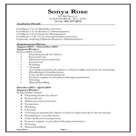 Curriculum Vitae | DOCX