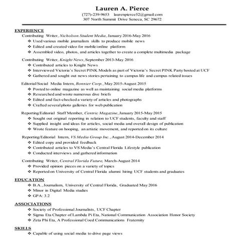 Marielle Murphy Resume1 | DOC