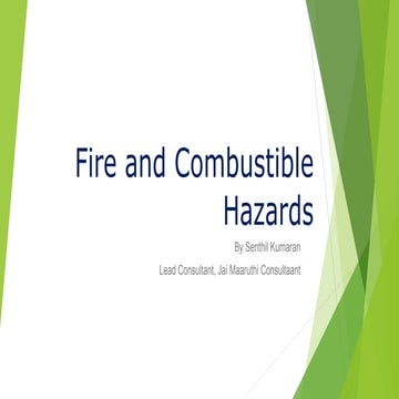 16 05 JMC Fire Hazards | PPT
