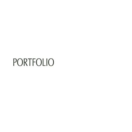 Portfolio Practical works | PDF