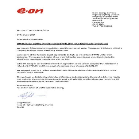 E-ON - Case Study Reference | PDF