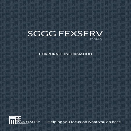 SGGG Fexserv Corporate Profile | PDF