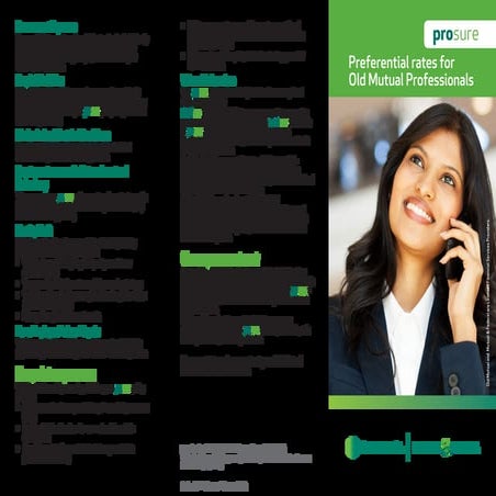 Mutual & Fedral- Prosure brochure | PDF | Home Insurance | Insurance