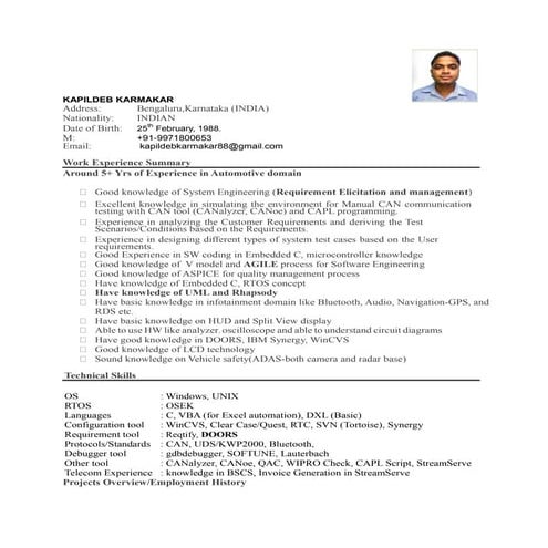 Kapil_Resume | PDF