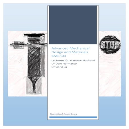 Advanced Mechanical Design and Material 6ME503 | PDF