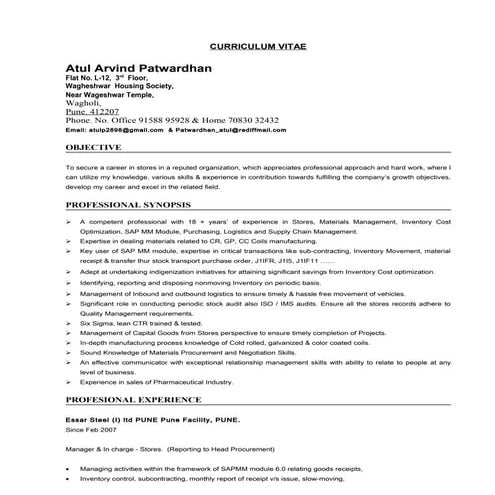 ASHISH AGRAWAL RESUME | DOC