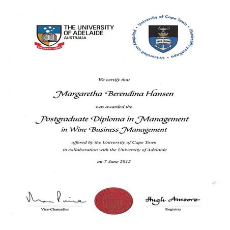 Post. Dip Business Management | PDF