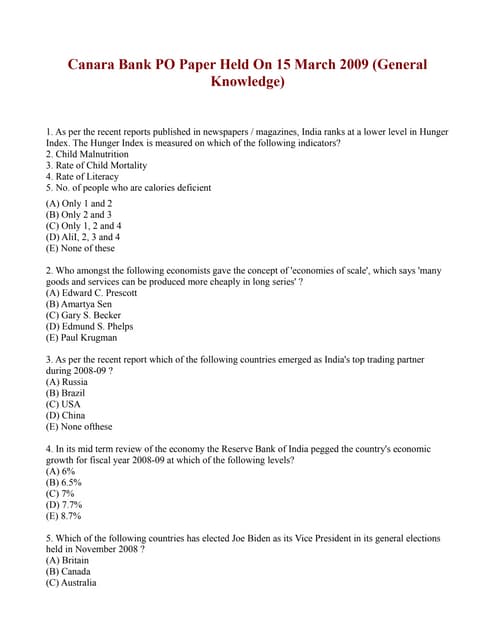 Sample paper 3 | PDF