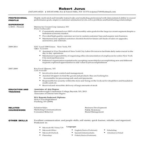 Garrison - Lego Resume | DOCX