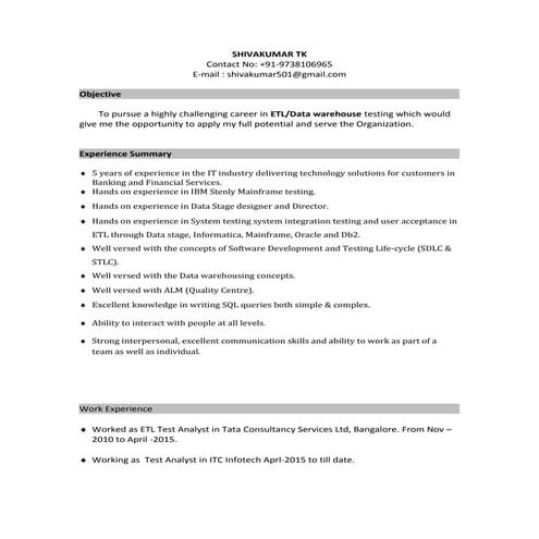 Sarita Resume | DOC