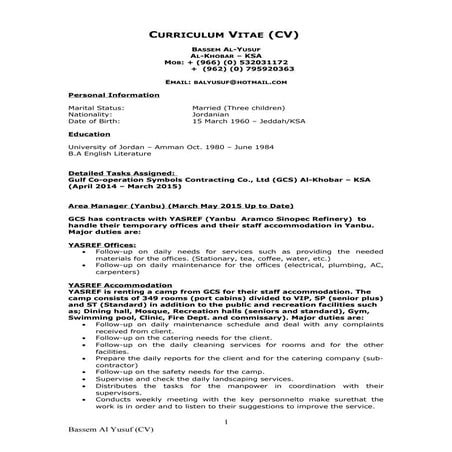Bassem CV Updated 4-03-16 | DOC