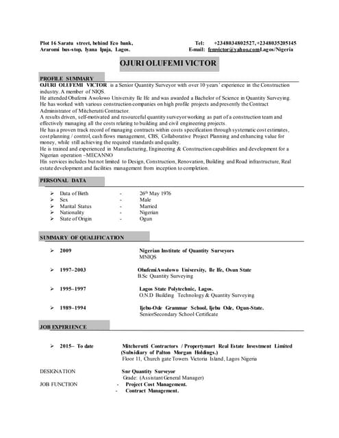 JJ SCHEEPERS CV | PDF