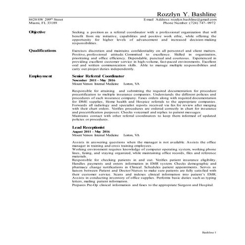 Referral Coordinator | DOCX