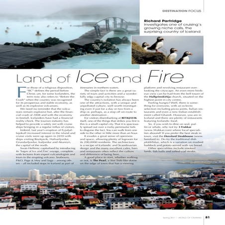 Presentation on iceland | PPTX