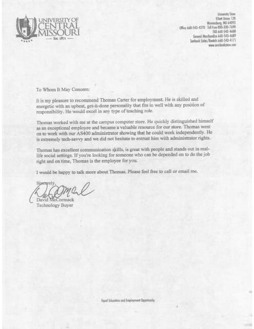 Reference Letter Sue Bartley | PDF