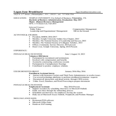 Vincent Macaluso Resume 2015(4) | PDF