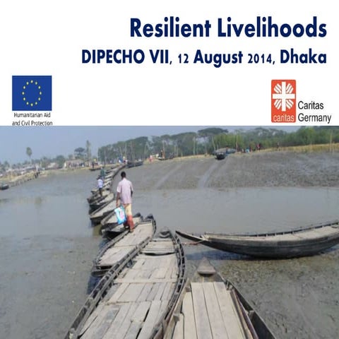 Resilient Livelihoods Pres_Caritas | PPT