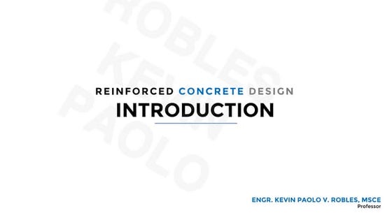 Design of Reinforced Concrete Structure (IS 456:2000) | PPTX | Civil ...