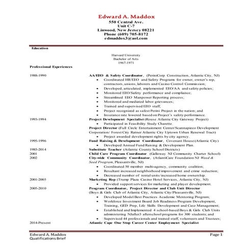 Ed_Maddox__Current_Resume_and_Qualifications_Brief_Dec 2015 | DOCX