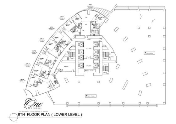 1 cen loft 6th floor plan | PDF