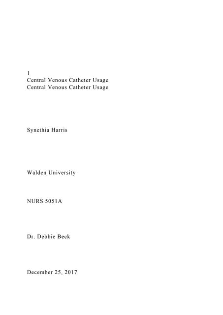 Introduction to the Visual Infusion Phlebitis (VIP) score | PDF