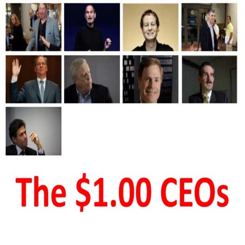 The $1 CEOs | PPT