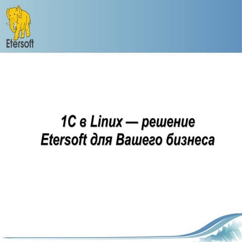 1 c etersoft | ODP | Computing | Technology & Computing