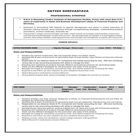 satish resume - New | DOC