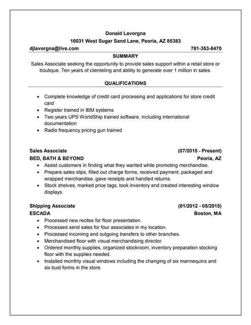 Randy Bigham Resume 2016 (3) | PDF