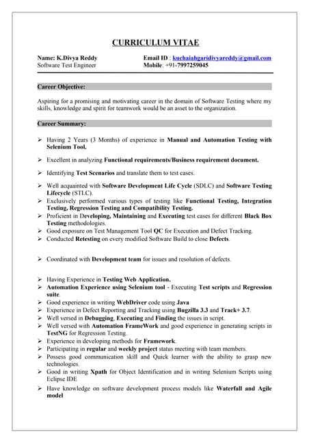 Munmi_6months_experience _cv | DOCX