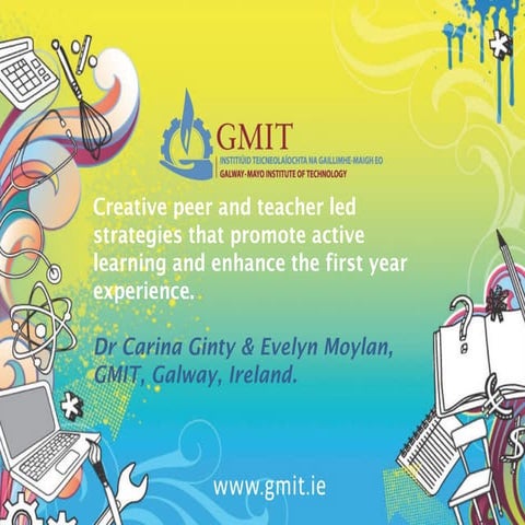 Creative Peer and Teacher Led Strategies that Promote Active Learning ...