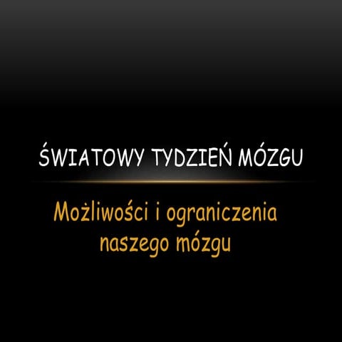 Gierczak Klaudia 1C | PPSX | Brain and Nervous System Disorders ...