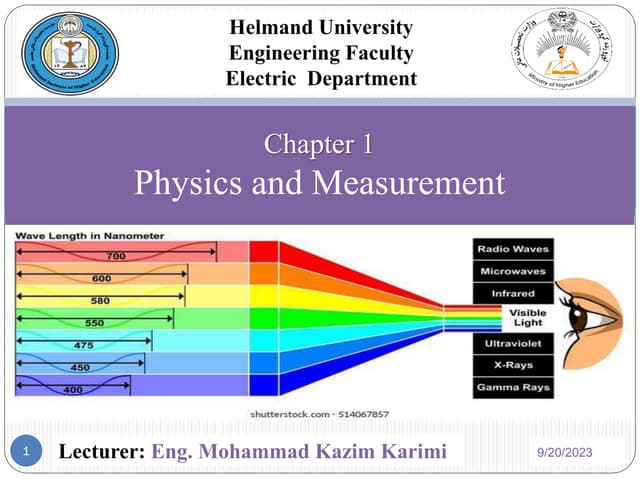 Chapter 1 measurements | PPTX